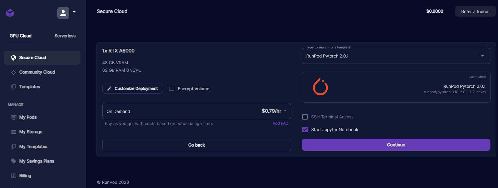 How to rent a 80 GB memory GPU without blowing your wallet?
